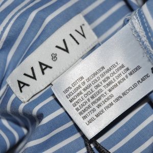 Ava & Viv | Tops | New Ava Viv Embroidered Long Sleeve Shirt E7 | Poshmark